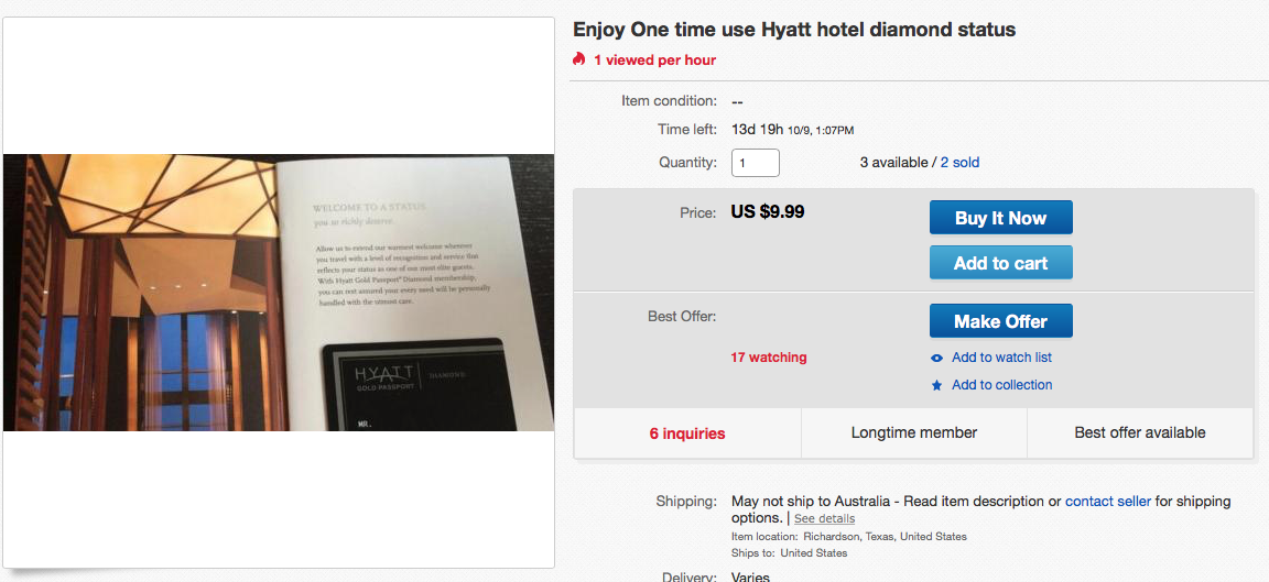 Would You Ever Buy Status Off Ebay? - Zac George
