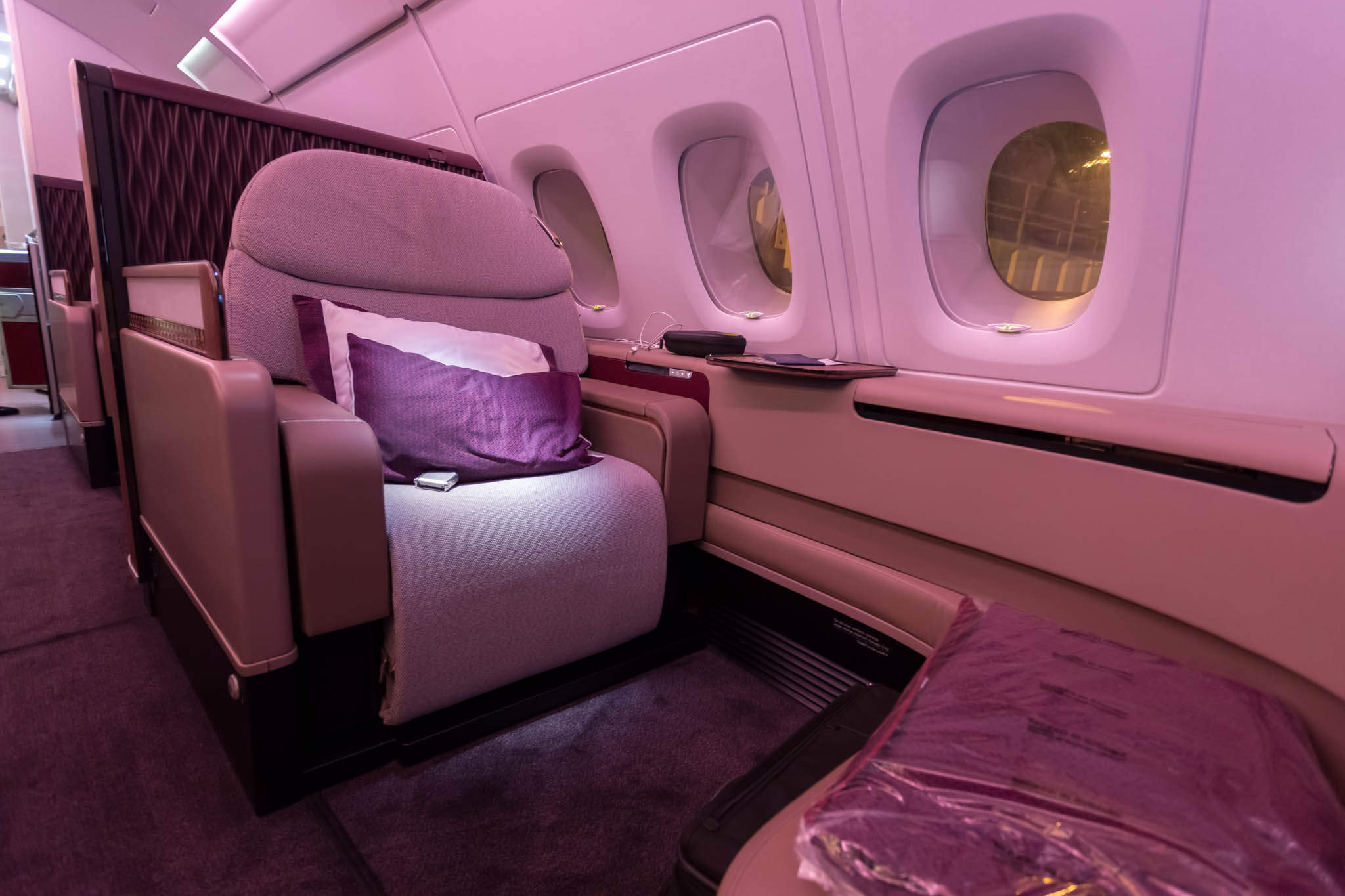 Review - Qatar Airways A380 First Class, Sydney To Doha - Zac George