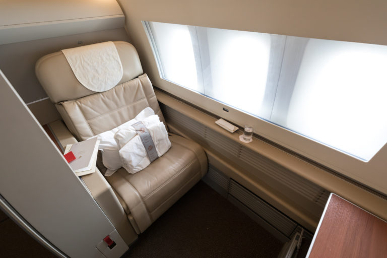 Review - China Eastern 777 First Class Shanghai - New York - Zac George