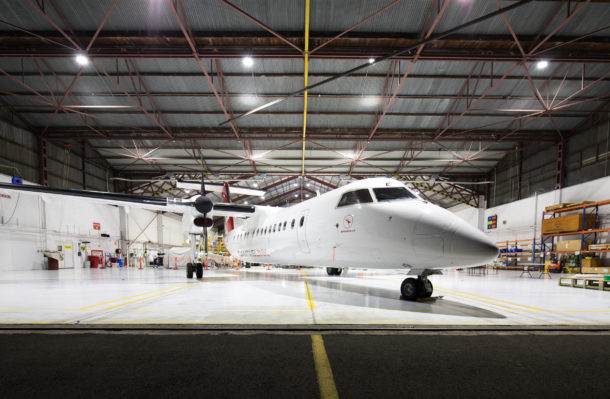 Qantas' First Dash-8 With New Interior Is Now Flying - Zac George