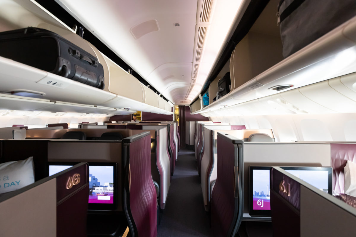 Review - Qatar Airways Qsuites, Auckland - Doha - Zac George