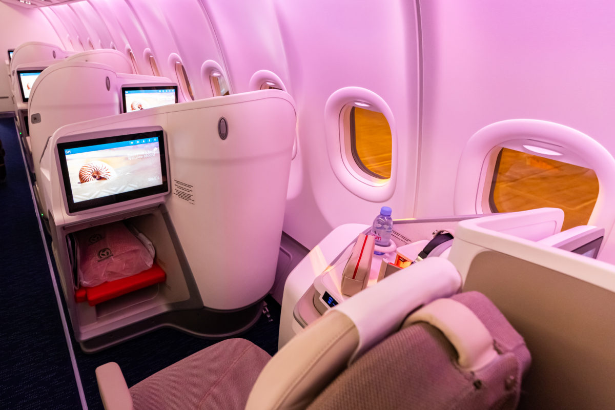 Review - Aircalin A330neo Business Class, Noumea - Tokyo - Zac George
