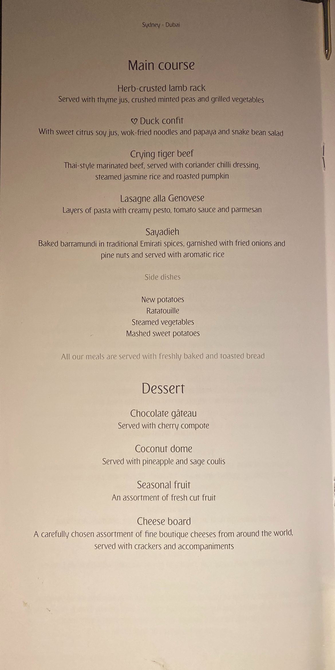 Review - Emirates A380 First Class, Sydney - Dubai - Zac George