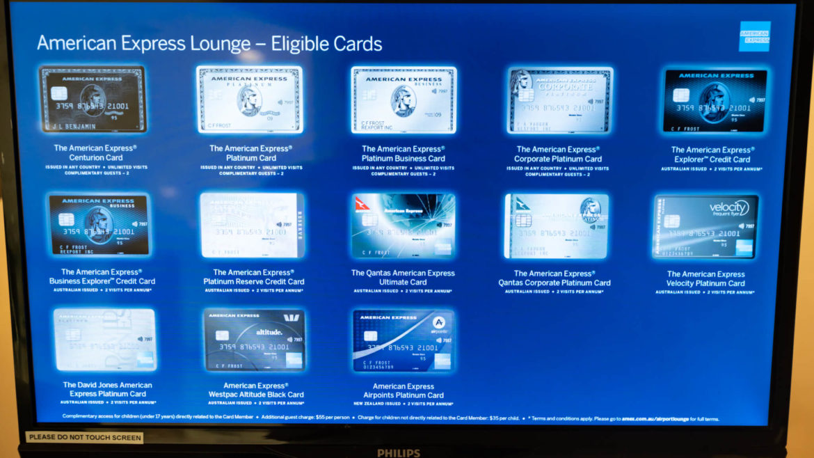 Review - American Express Lounge, Sydney - Zac George