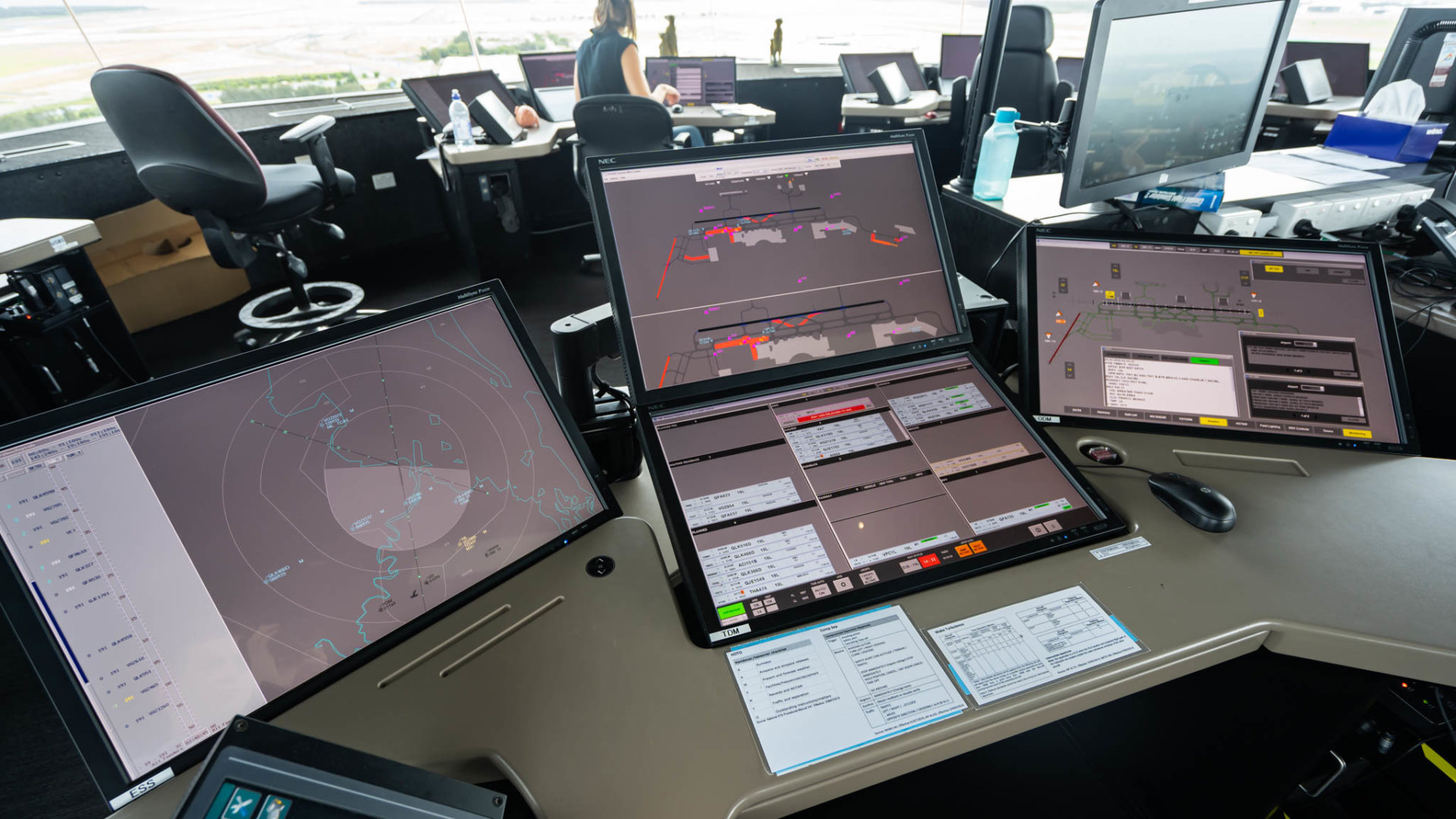 Behind The Scenes Of Brisbane Airport's Air Traffic Control Facilities ...