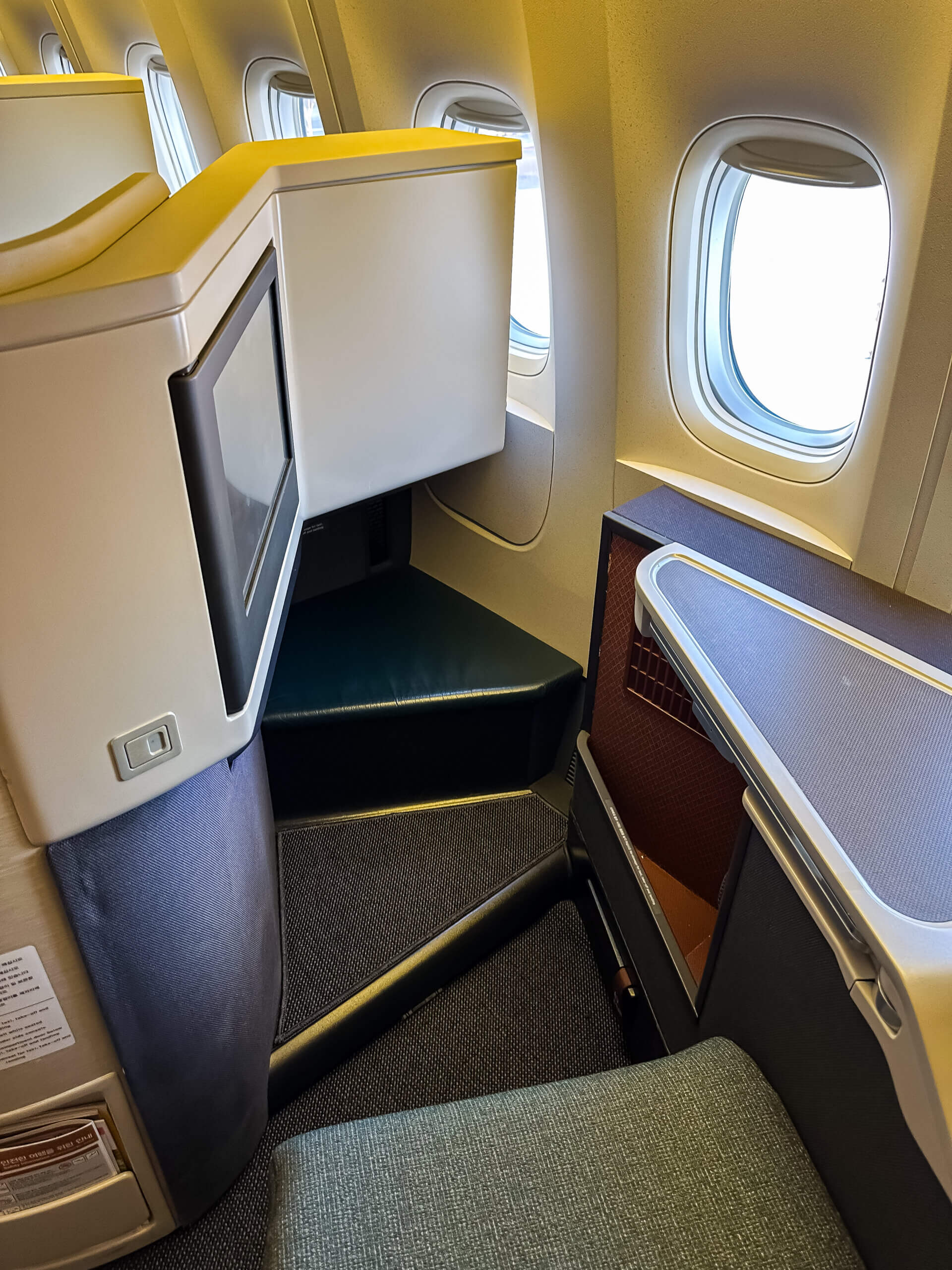 Business Class Seat - Zac George